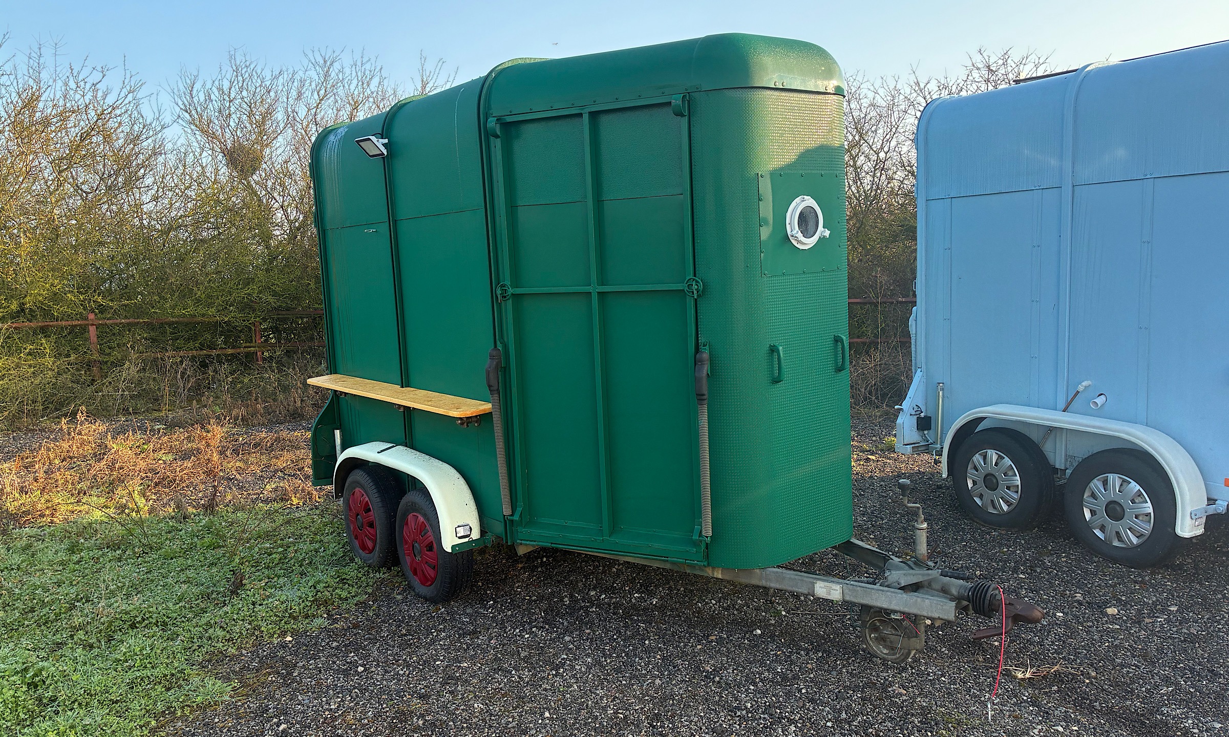 National Trust Horsebox Trailer-Boxer trailer